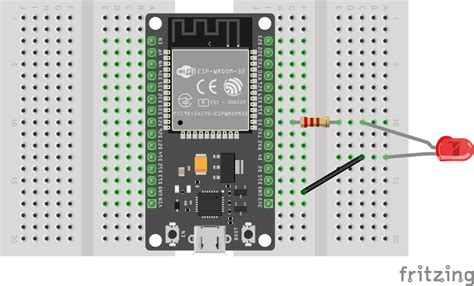 External Led Impl Rust For Esp32