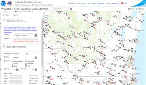 Latest Weather Observations