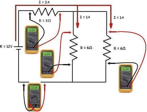 Ohms Law Series Parallel Circuits Calculation Electrical Engineering