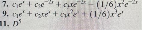 Solved In Problems 5 10 Find A General Solution To The