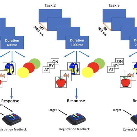 Graphic Rendition Of N Back Task Features For Stimulus Type Stimulus