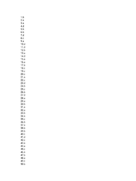 Gen Ed Set B Answer Key Pdf