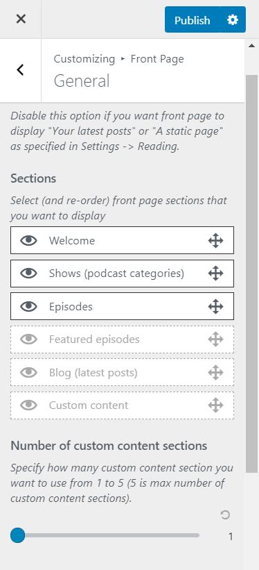 Adding Custom Content Megaphone Wordpress Theme Documentation Meks