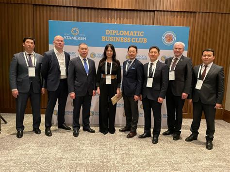Ypo Kazakhstan Team Visit Diplomatic Business Club Meeting In Nur