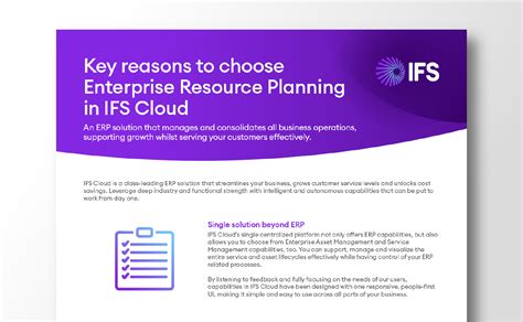 projects in ifs cloud centralized cloud solution ifs