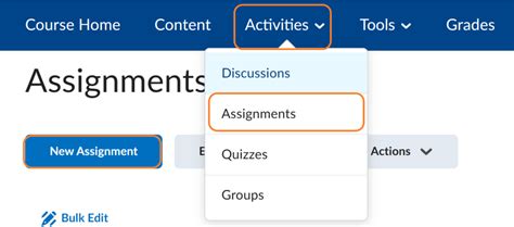 Brightspace Assignments Brightspace Essentials