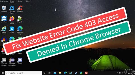 Solución para error de acceso denegado en Chrome DNS