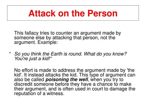 Ppt Logical Fallacies Powerpoint Presentation Id 3009524