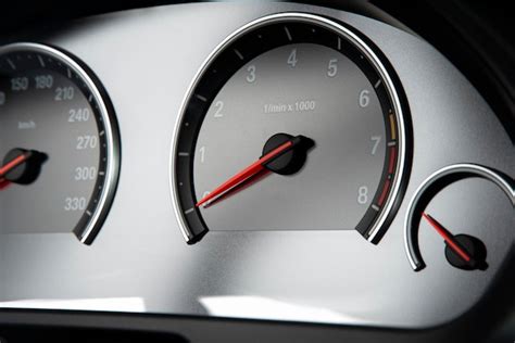 Premium Photo Close Up Shot Of A Speedometer In A Car