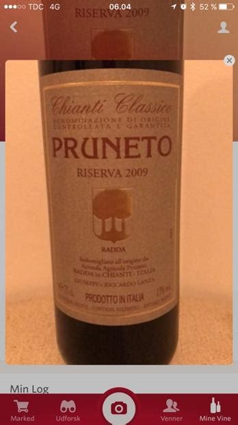 2011 Pruneto Chianti Classico Riserva Italy Tuscany Chianti Chianti