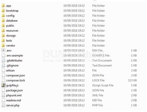 Cara Mudah Instalasi Laravel Di Windows Kursus Web Programming
