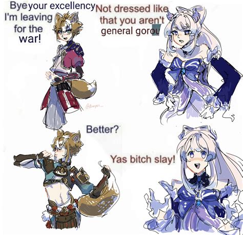 Best Gorou Images On Pholder Genshin Gays Genshin Impact And Genshin Memepact