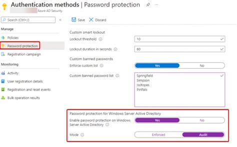 Azure Ad Password Protection