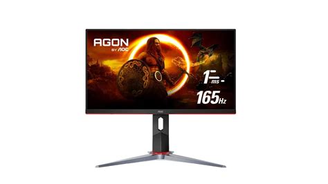 AOC Gaming 24G2S 24 Pulgadas Full HD 1920 X 1080 Pivot 165 Hz 1 Ms Adaptive Sync Negro