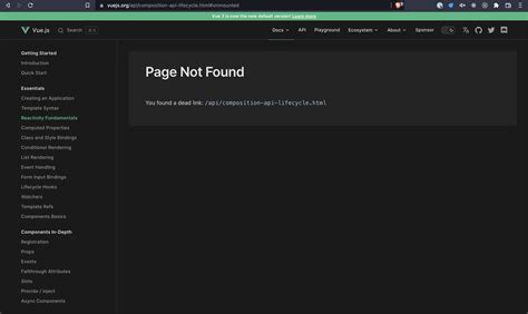 fix broken links · issue 1341 · vuejs docs · github