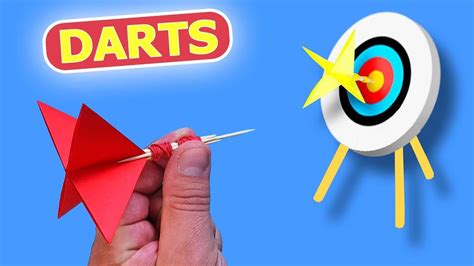 How To Make Easy Paper Darts Cool Paper Craft Artofit