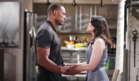 The Bold And The Beautiful – Carter Walton (Lawrence Saint-Victor) Quinn Forrester (Rena Sofer ...