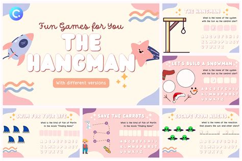 4 Alternatives To The Original Hangman Game Free Template Classpoint