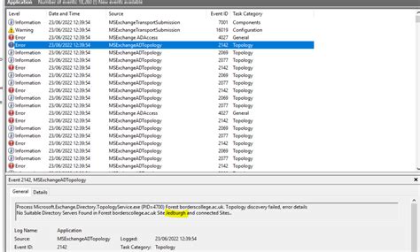 Exchnage 2016 Topology Discovery Failed Microsoft Qanda