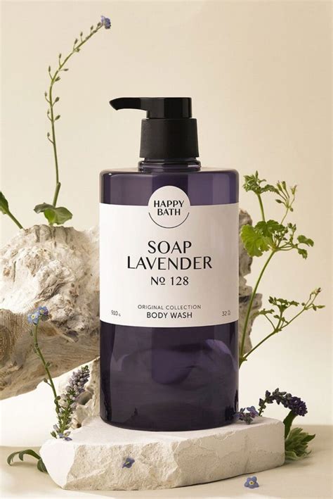Happy Bath Original Collection No 128 Soap Lavender Scent Body Wash 910g Empresskorea