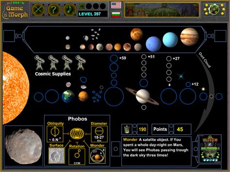 Interactive Solar System Planets