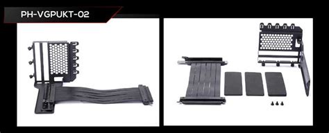 Phanteks Ph Vgpukt Vertical Gpu Bracket With Riser Cable