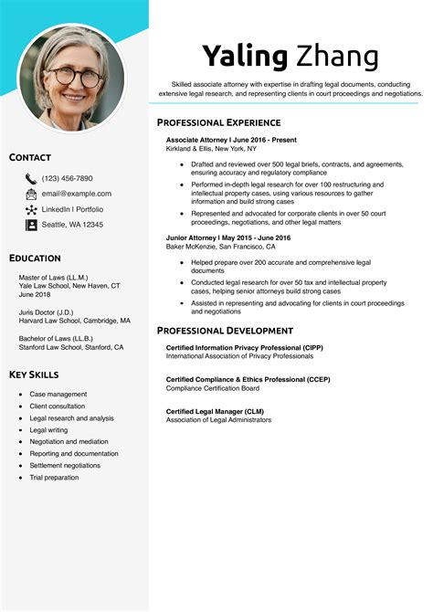 Best Attorney Resume Examples And Templates For 2025