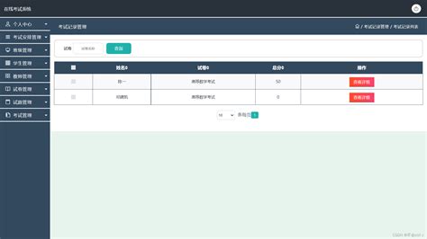 基于ssm的在线考试系统 ，mysqlmybatisjsp（源码论文讲解）基于ssm考试管理系统源码 Csdn博客