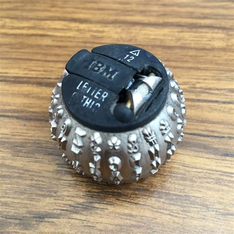 Typing Up Notes With An IBM Selectric Graphic Means