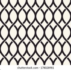 Ornamental Mesh Seamless Pattern Abstract Graphic Stock Vector Royalty Free