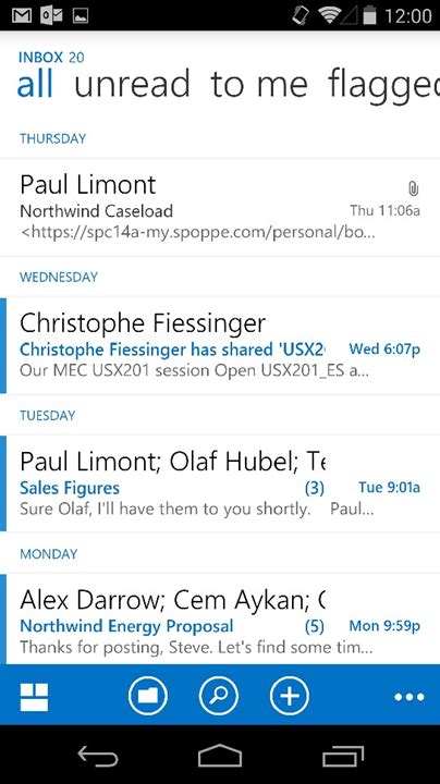 Microsoft Launches Outlook App For Android Declutters Your Inbox Pcworld