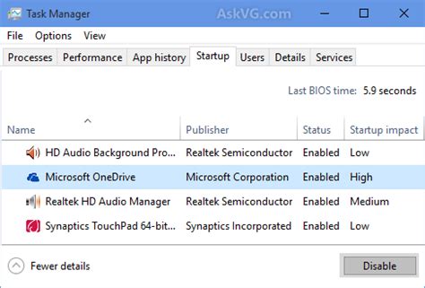 Tip Disable OneDrive In Windows AskVG