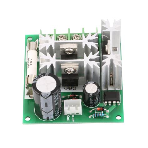 Dc Motor Governor Pwm Variable Speed Control Switch 6v 90v 15a Darkoct02