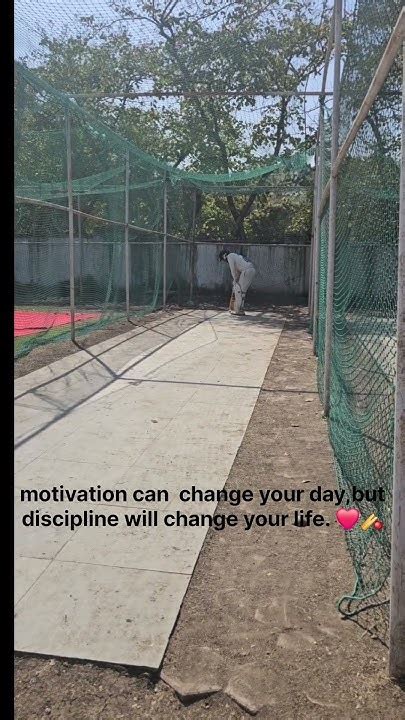 Motivation can change your day buy Discipline will change your life. 🏏#cricket #music #vlog # ...