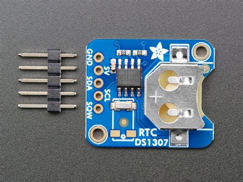 Adafruit Ds1307 Real Time Clock Assembled Breakout Board Id 3296