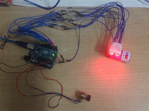 driving two seven segment led from arduino instructables