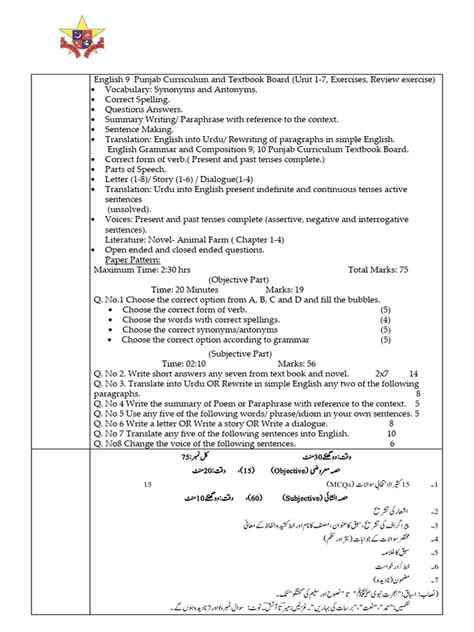 S1 Syllabus Pdf English Language Languages