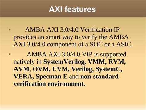 axi protocol