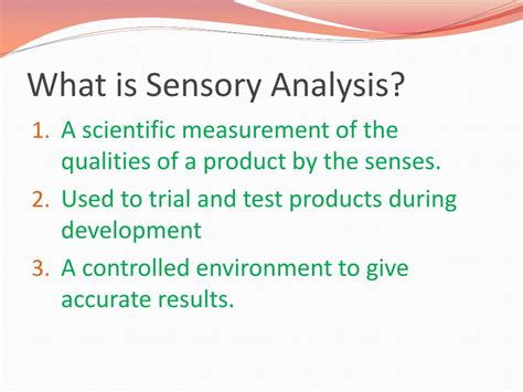 Ppt Industry Sensory Analysis Activity Powerpoint Presentation Free