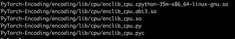 Cannot Import Encoding Issue Zhanghang Pytorch Encoding Github