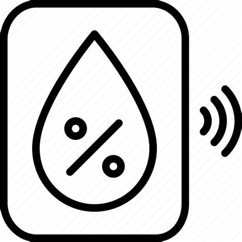 Humidity Internet Of Things Iot Sensor Smart Icon Download On Iconfinder