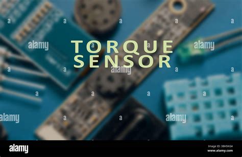 Torque Sensor Measures The Rotational Force Applied To An Object Used
