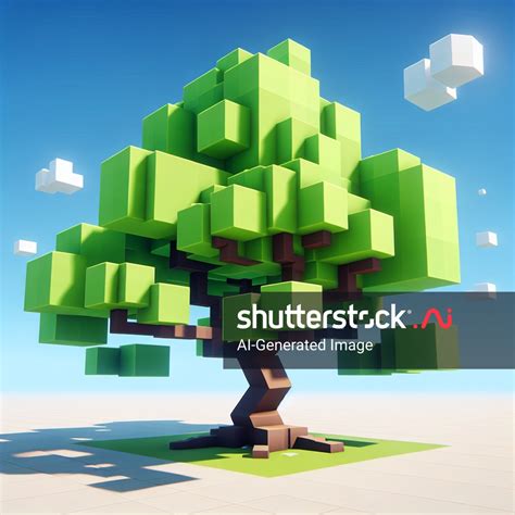Roblox Tree Ai Generated Image 2447463677 Shutterstock
