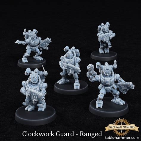 Dwarf Clockwork Ancestors Federation Of Tyr 3d Printed Resin