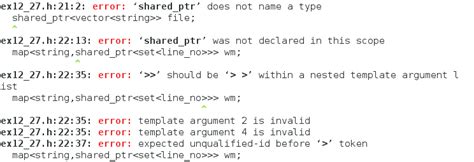 Error：sharedptr Does Not Name A Type Csdn问答