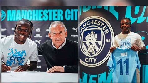Jeremy Doku Resmi Gabung Manchester City Siapa Dia