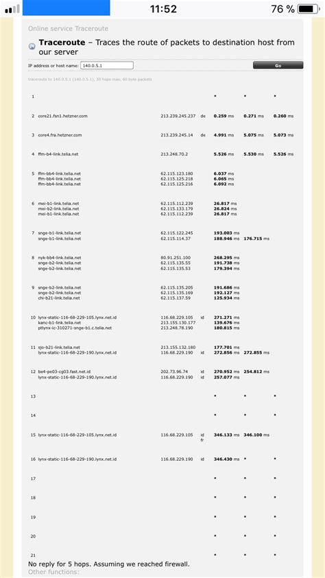 Debian Why Does Traceroute Display Many Ip Addresses For The Same Hop Unix Linux Stack