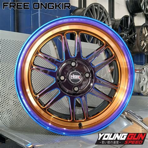 Jual Pelek Racing R16 Brio Jazz Baleno City Vios Freed Swift Velg Hsr Ring 16 Hsr Boroko Bly 01