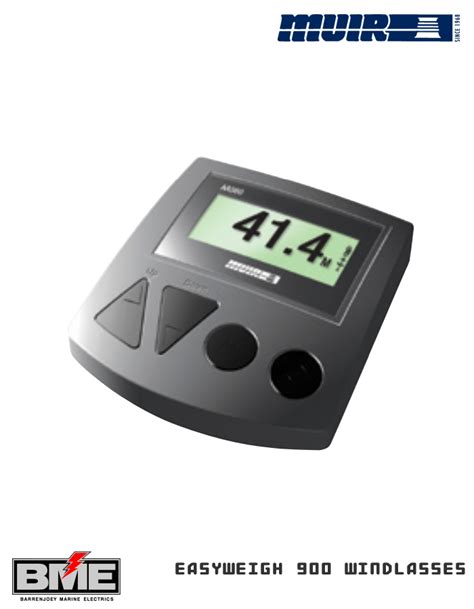 Muir Aa560 Autoanchor Windlass Control Kit Bme Barrenjoey Marine