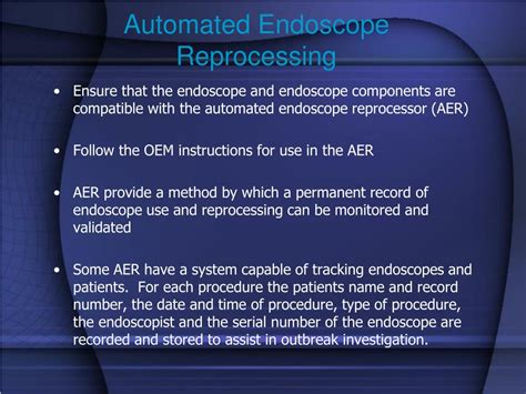 Ppt Endoscopy Reprocessing Theta Education Day Powerpoint